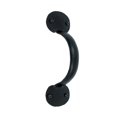 From The Anvil-33998 Black Bean D Pull Handle 6 inch